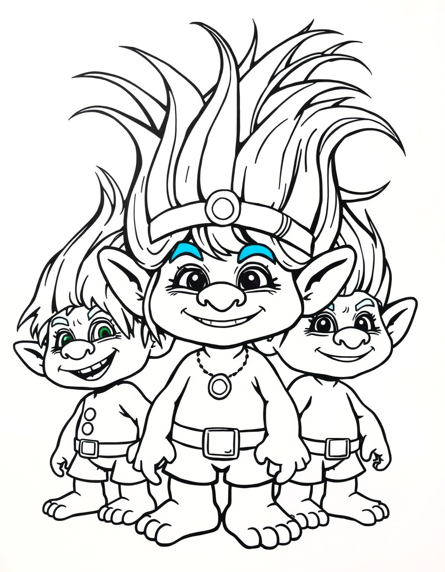 Trolls Coloring Pages - Cool Coloring Pages