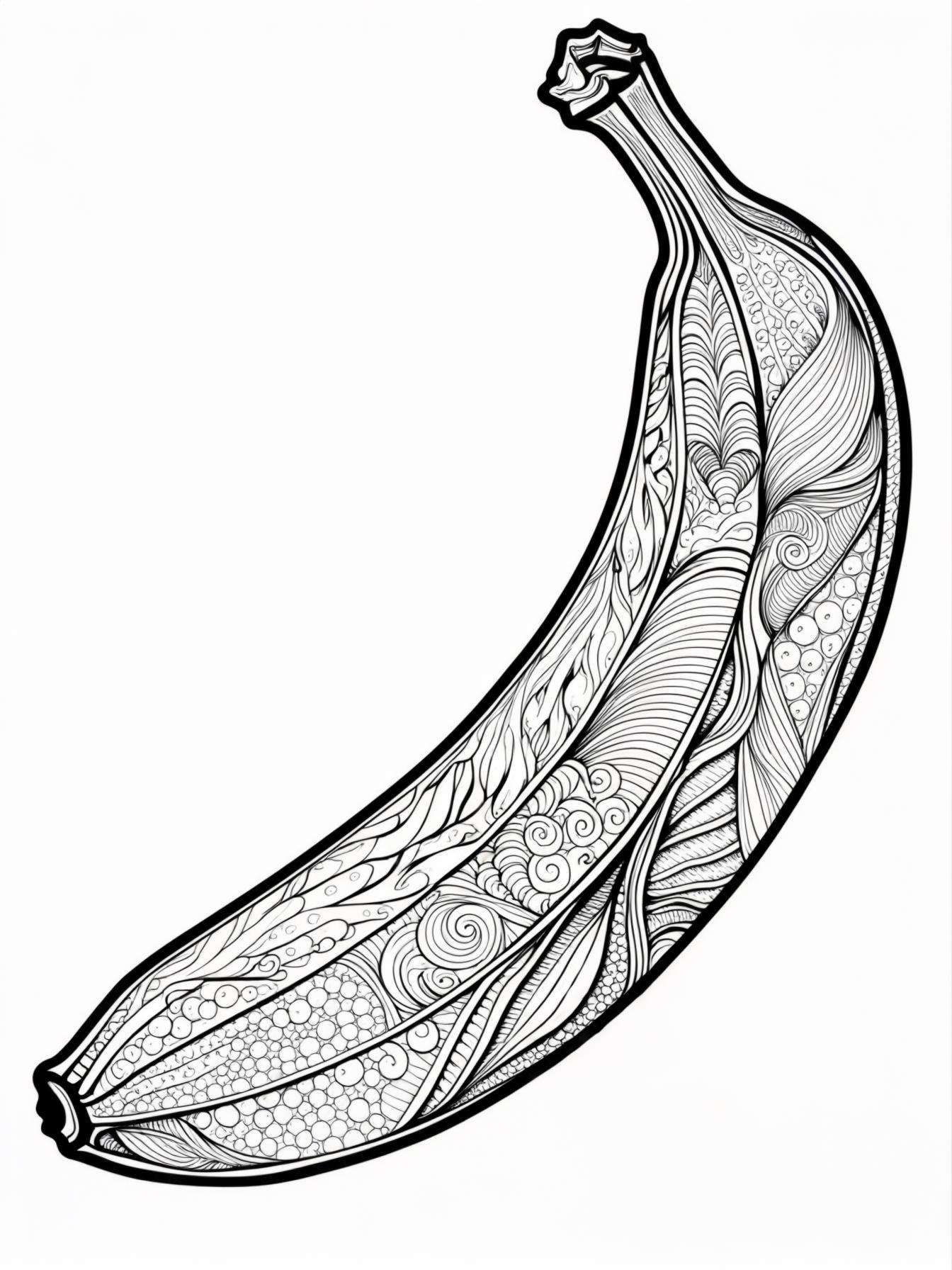 Bananas Coloring Pages - Cool Coloring Pages