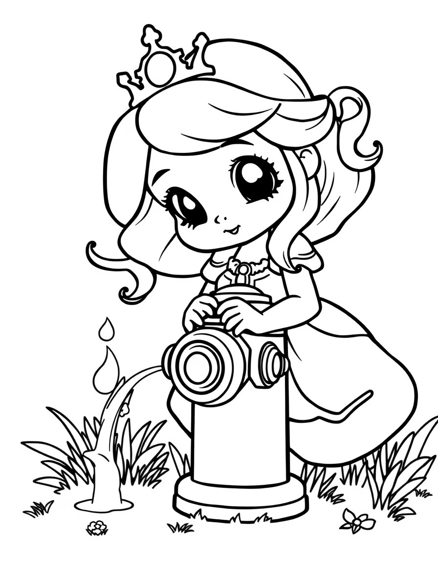 Silly Princess Moments Coloring Pages - Cool Coloring Pages