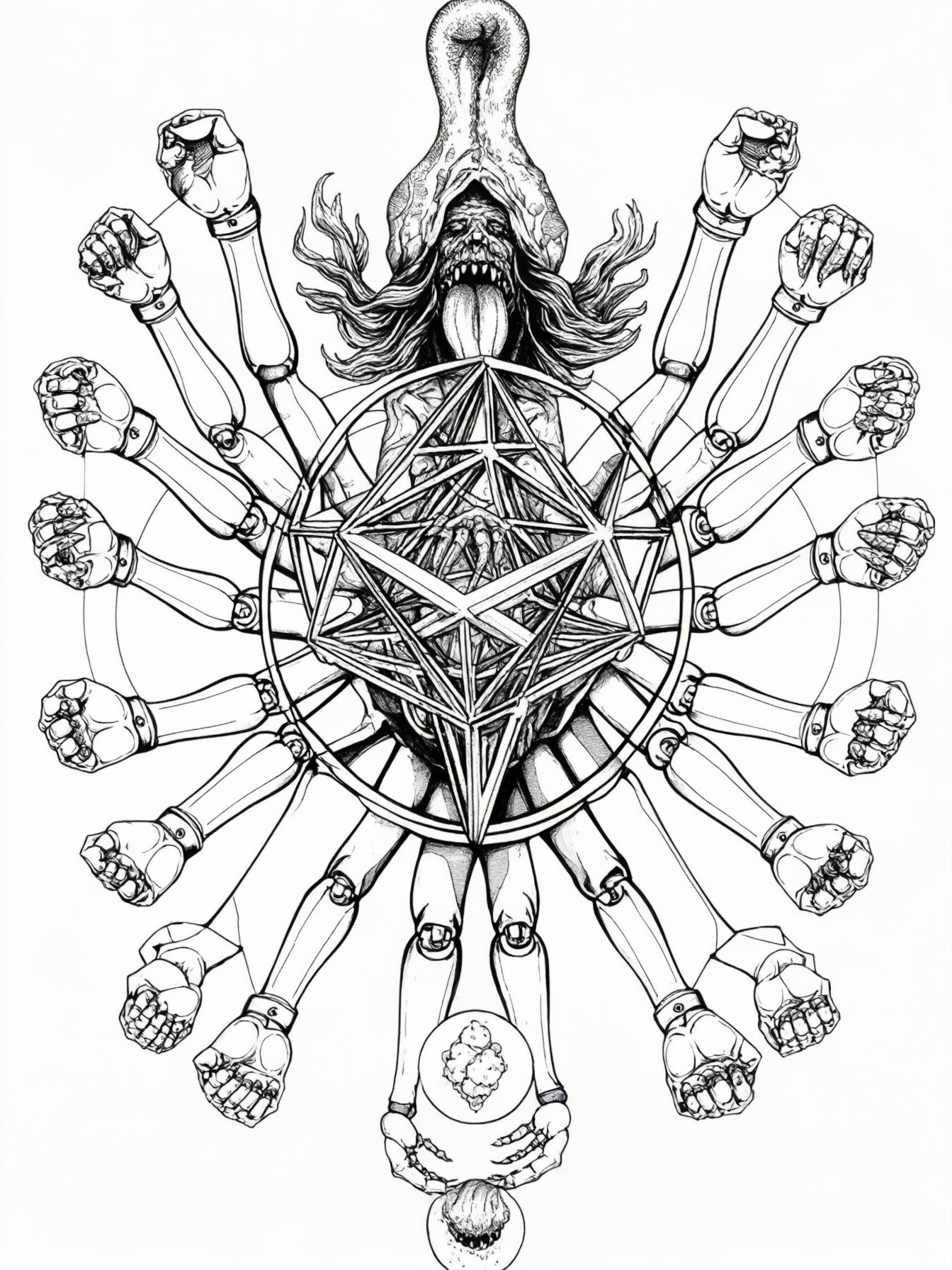 Mythical Entities Coloring Pages - Cool Coloring Pages