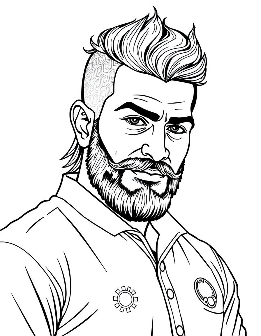 Dhoni Coloring Pages - Cool Coloring Pages