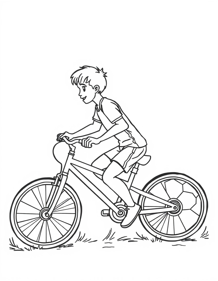 Active Kids Coloring Pages - Cool Coloring Pages