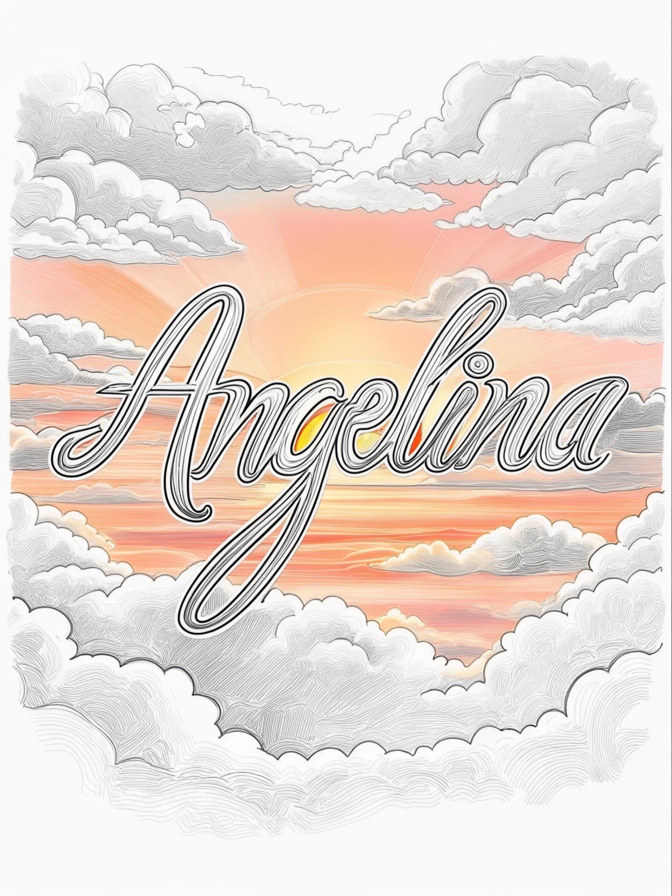 Name Art Coloring Pages - Cool Coloring Pages