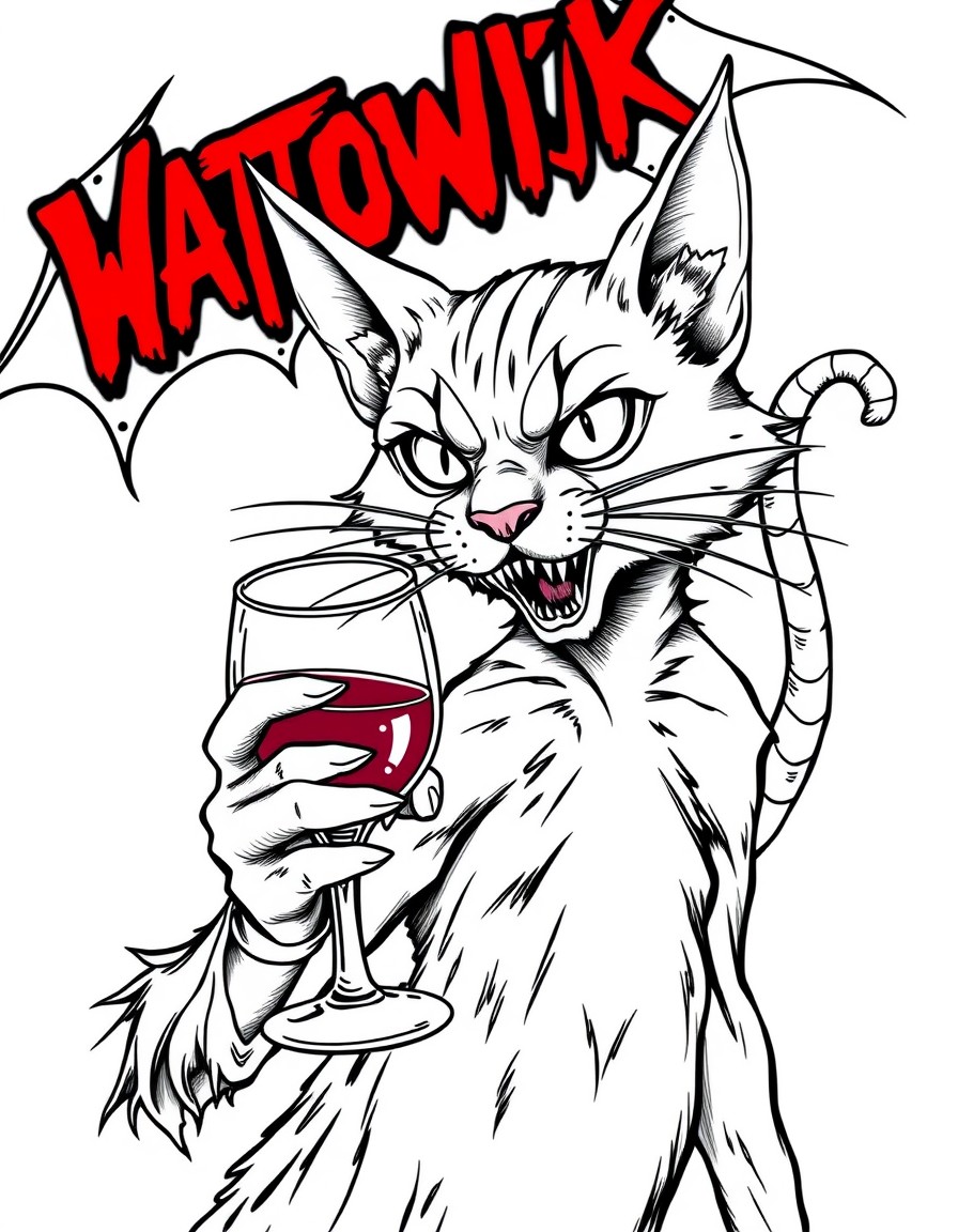 Horror Cats Coloring Pages - Cool Coloring Pages