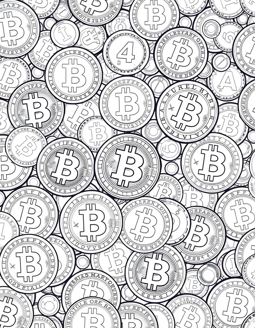 Bitcoin Coloring Pages - Cool Coloring Pages