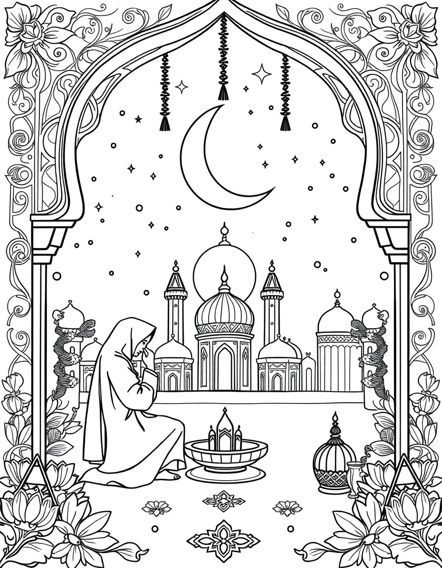 Ramadan Coloring Pages - Cool Coloring Pages
