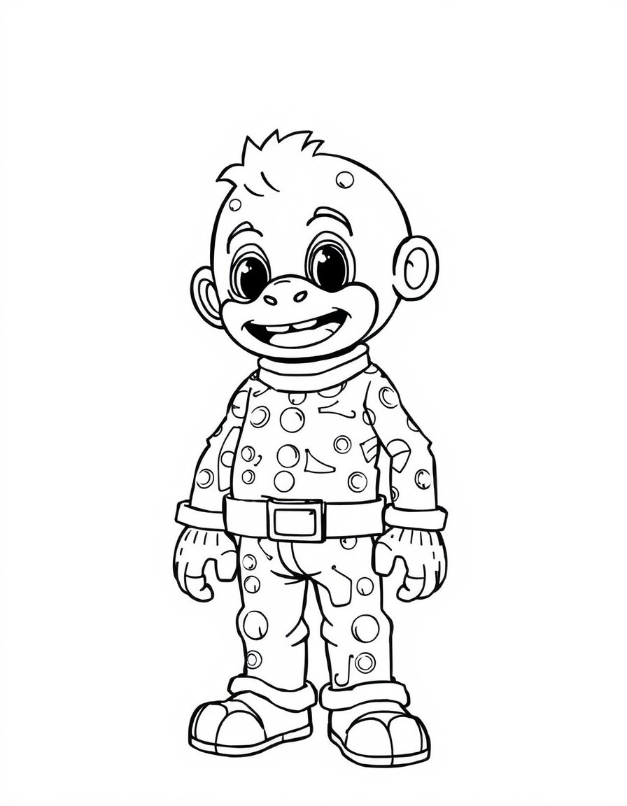 Dummy Characters Coloring Pages - Cool Coloring Pages