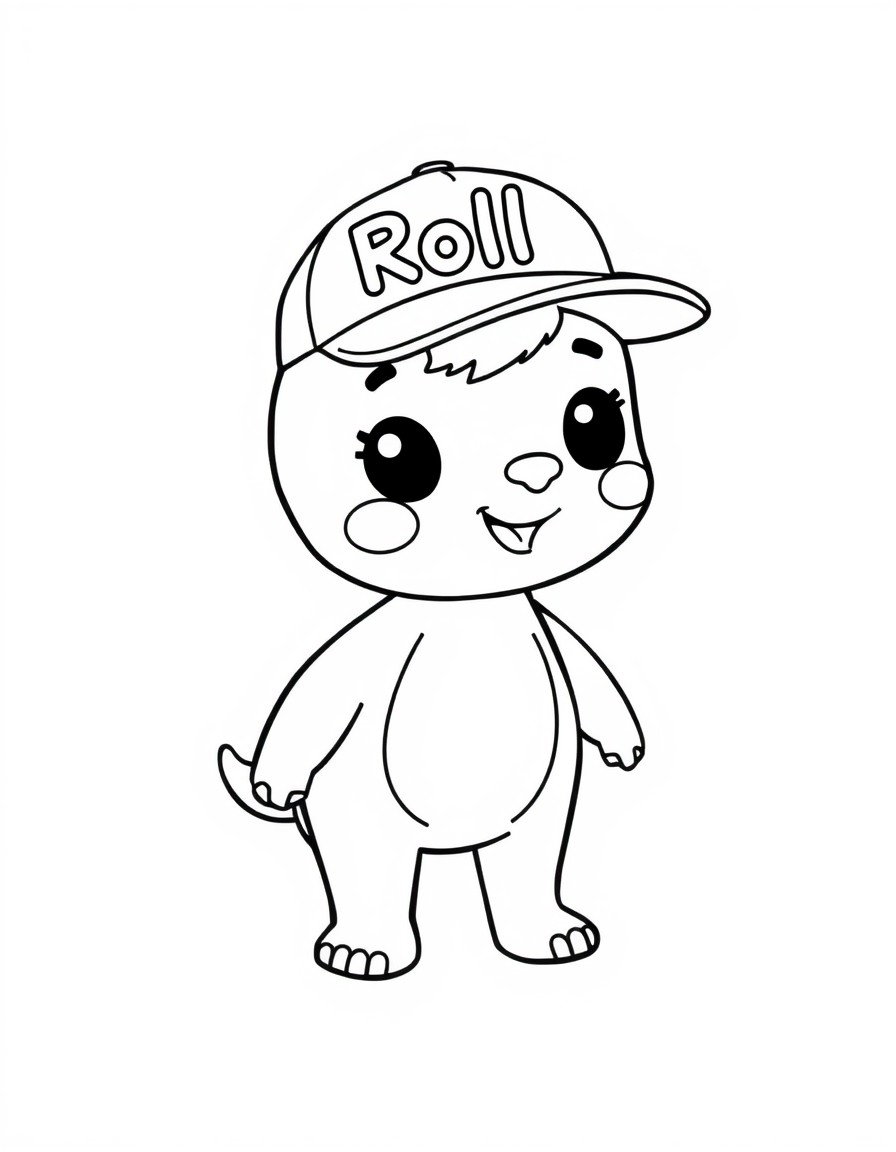 Cute Characters Coloring Pages - Cool Coloring Pages