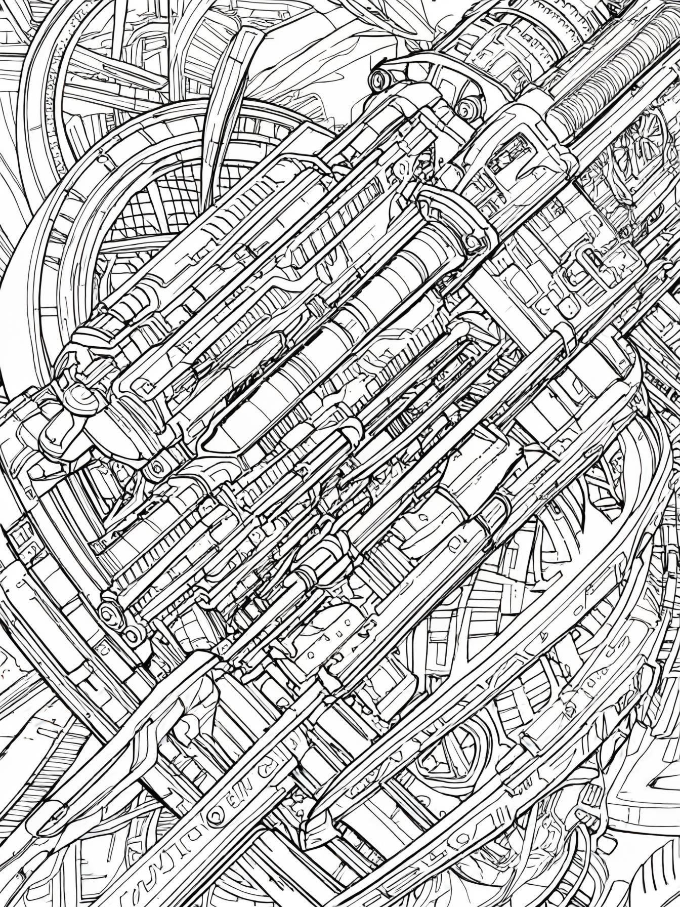 Futuristic Vehicles Coloring Pages - Cool Coloring Pages