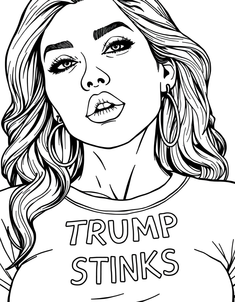 Sassy Ladies Coloring Pages - Cool Coloring Pages