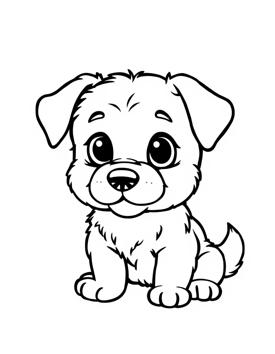Cute Dogs Coloring Pages - Cool Coloring Pages