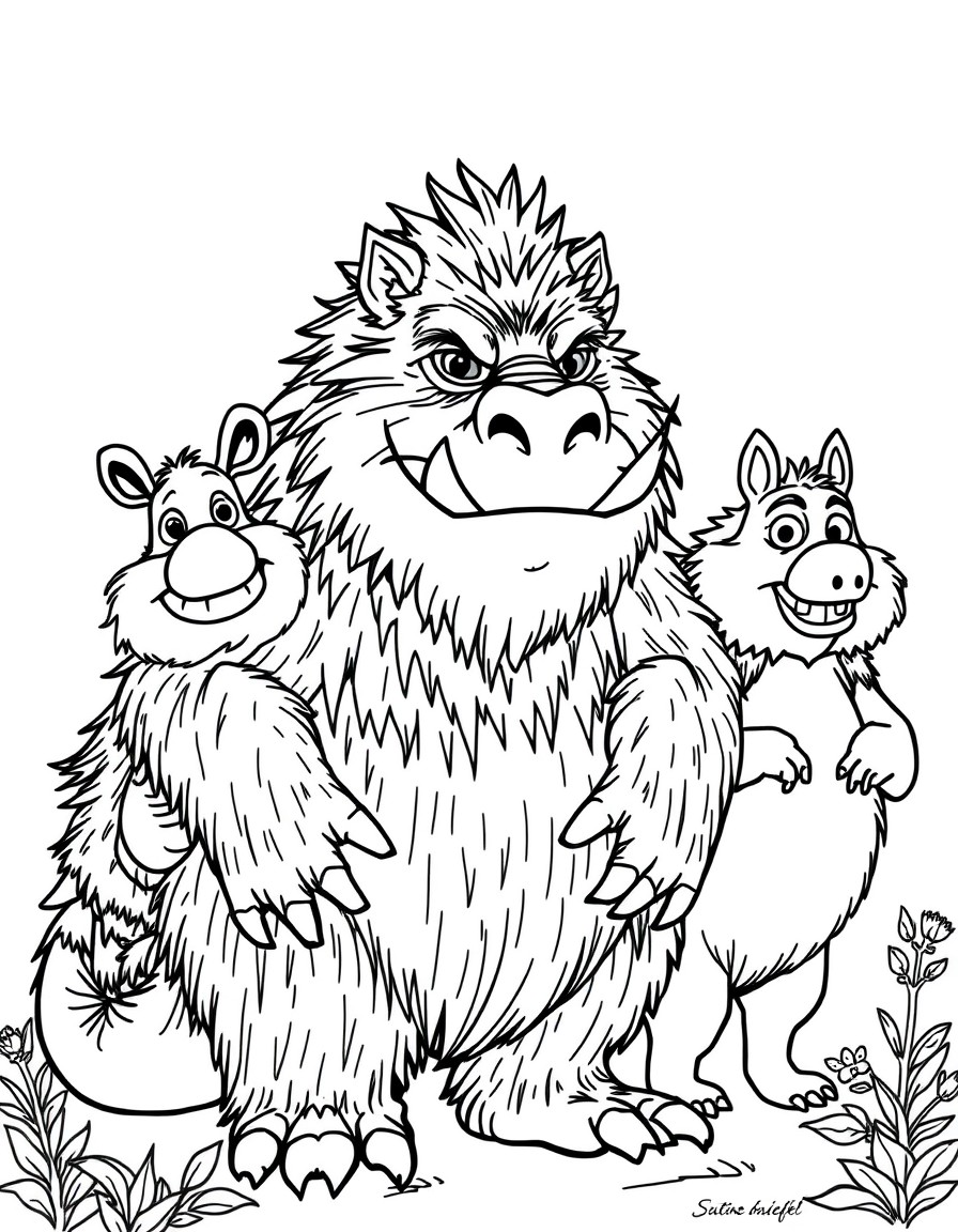 Gruffalo Coloring Pages - Cool Coloring Pages