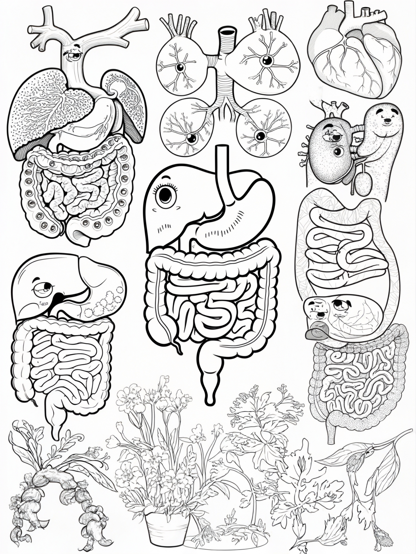 Body Anatomy Coloring Pages - Cool Coloring Pages