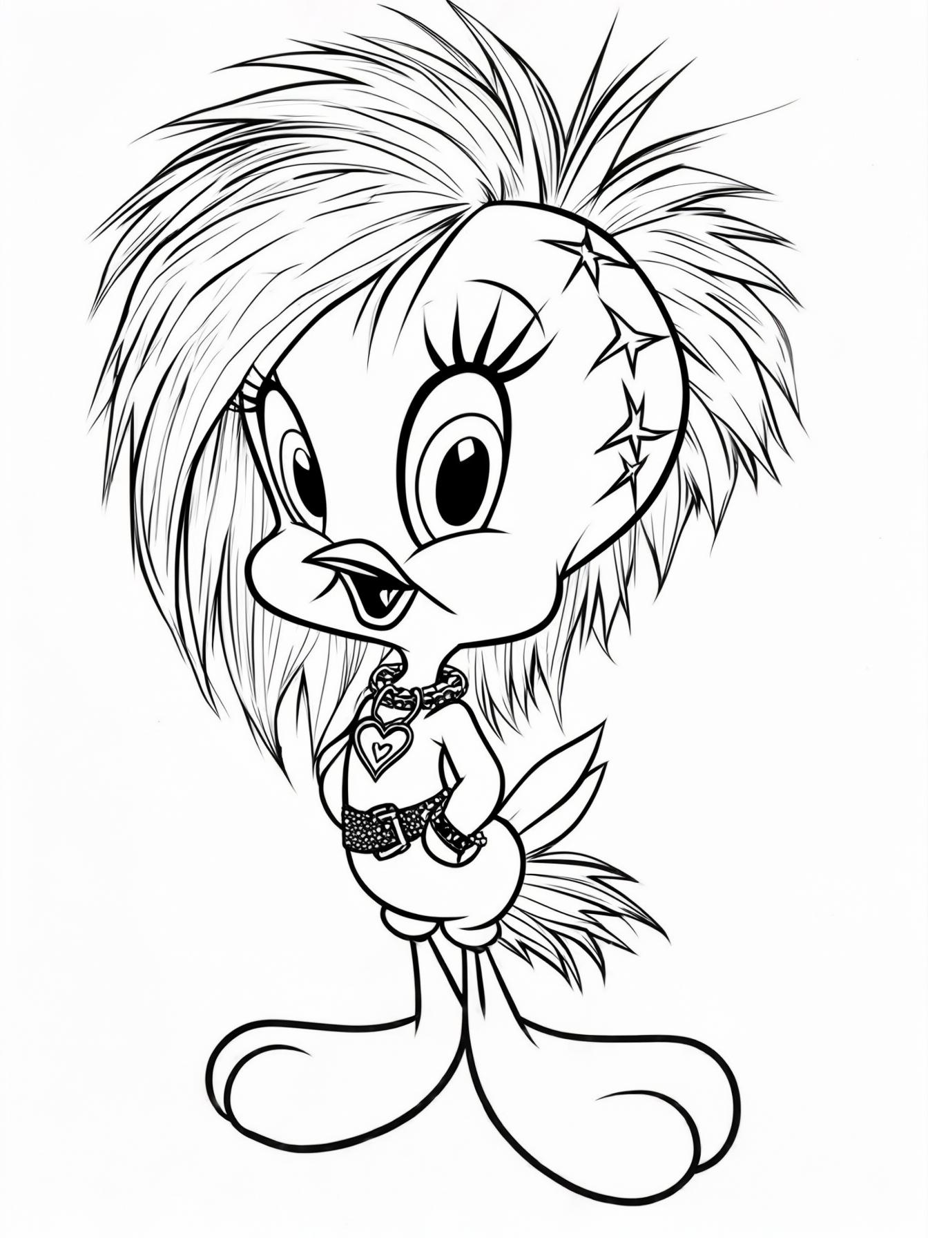 Punky Characters Coloring Pages - Cool Coloring Pages
