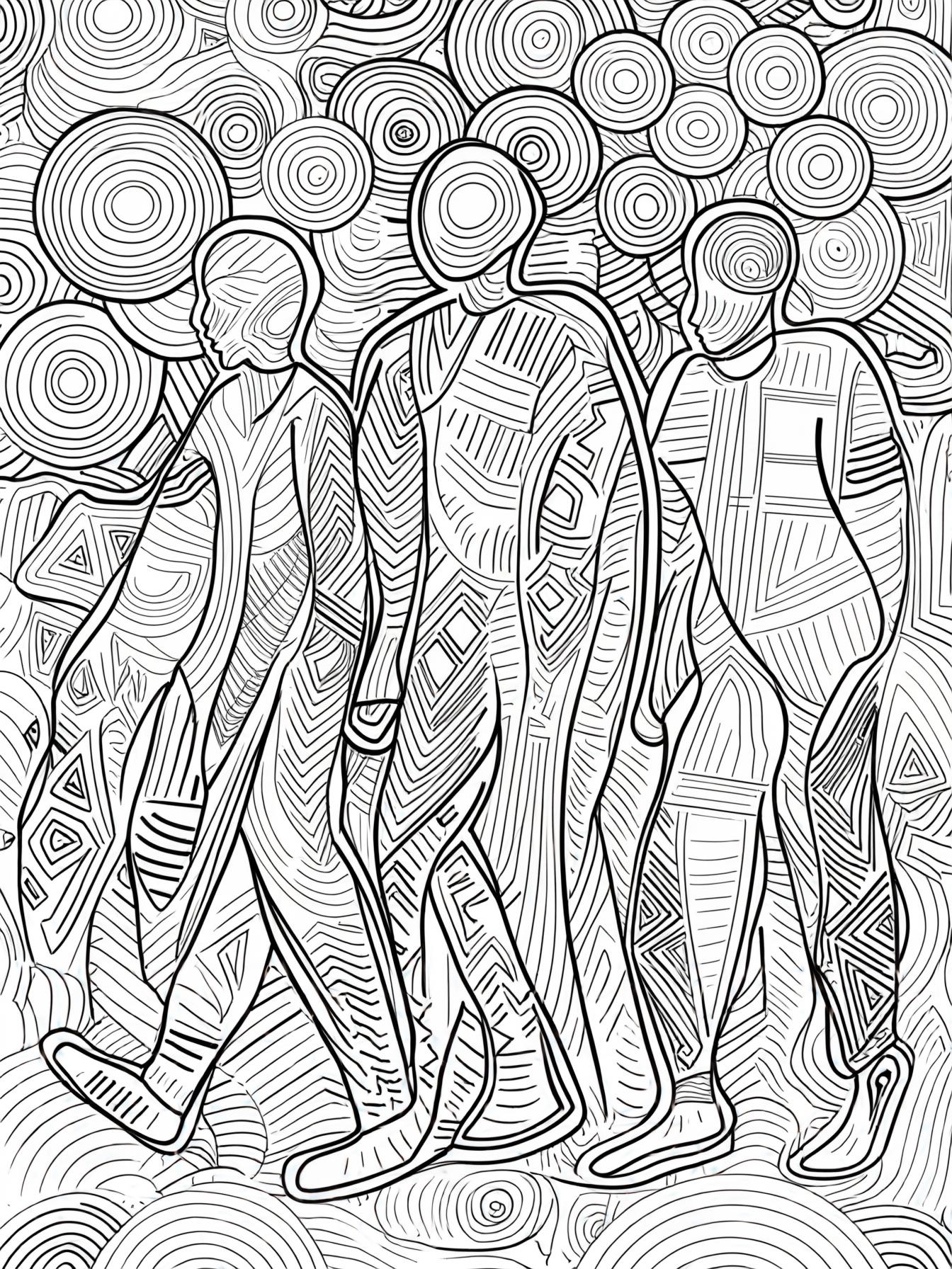 African Patterns Coloring Pages - Cool Coloring Pages