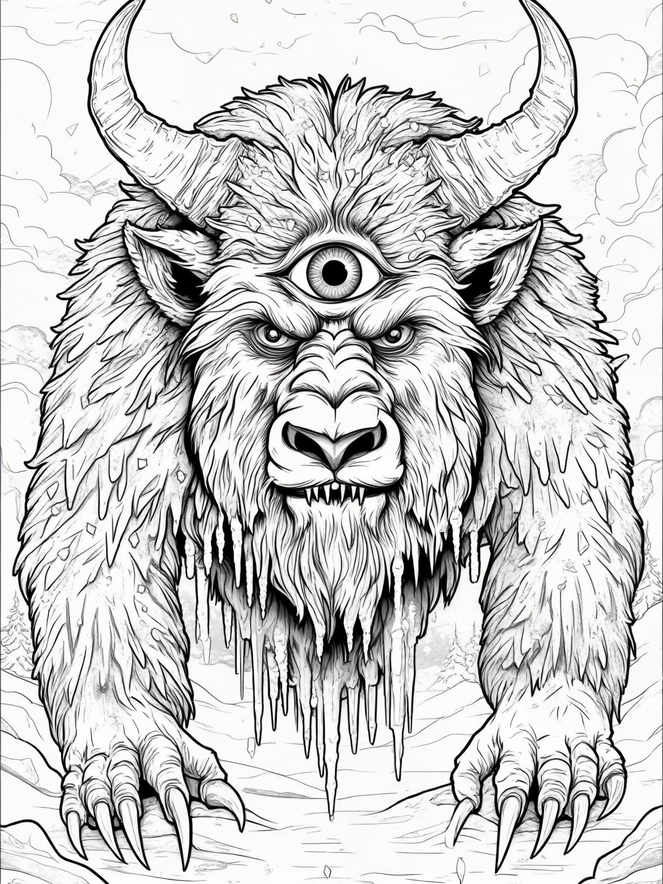 Fantasy Beasts Coloring Pages - Cool Coloring Pages