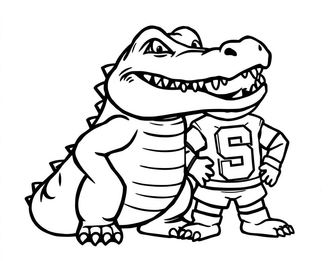 College Mascots Coloring Pages - Cool Coloring Pages