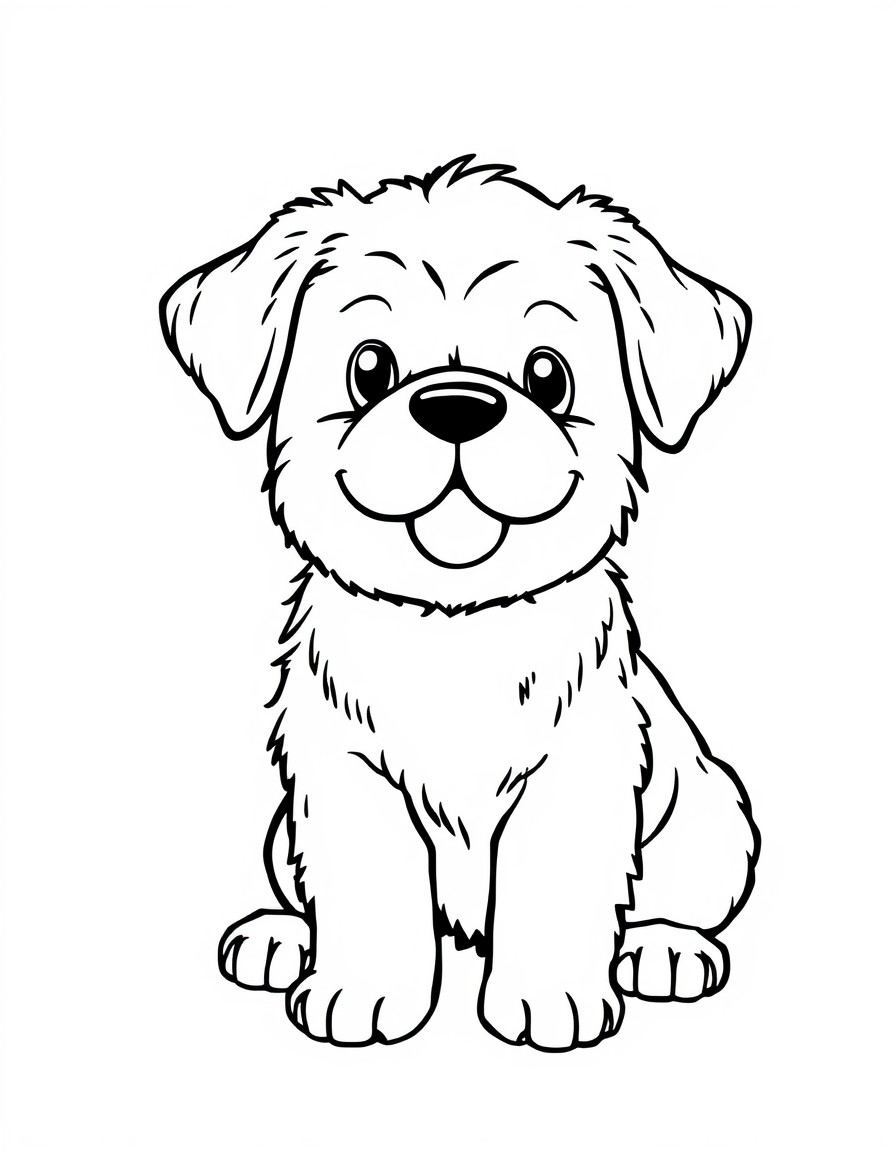 Cute Dogs Coloring Pages - Cool Coloring Pages