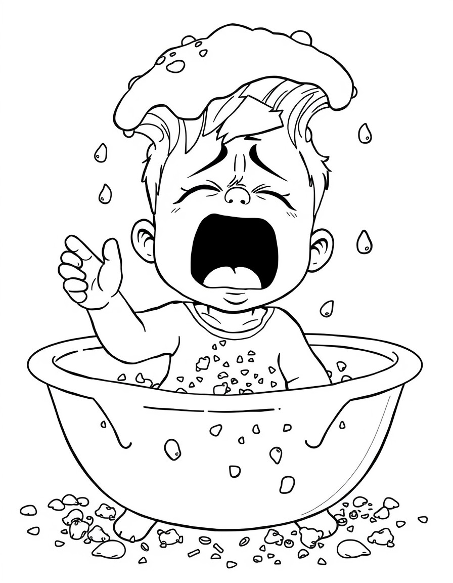 Kids Tantrums Coloring Pages - Cool Coloring Pages